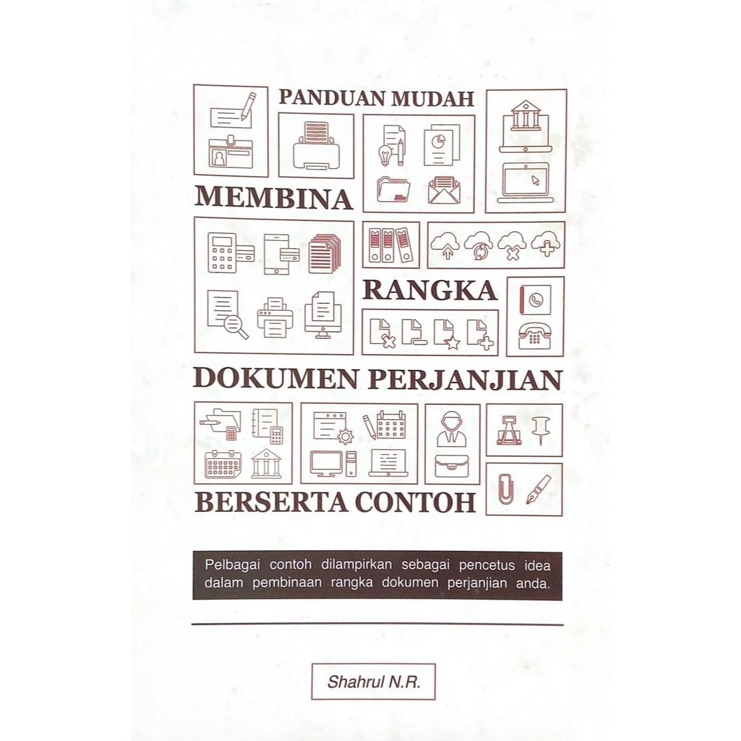 PANDUAN MUDAH MEMBINA RANGKA DOKUMEN PERJANJIAN BERSERTA CONTOH – Tiga ...